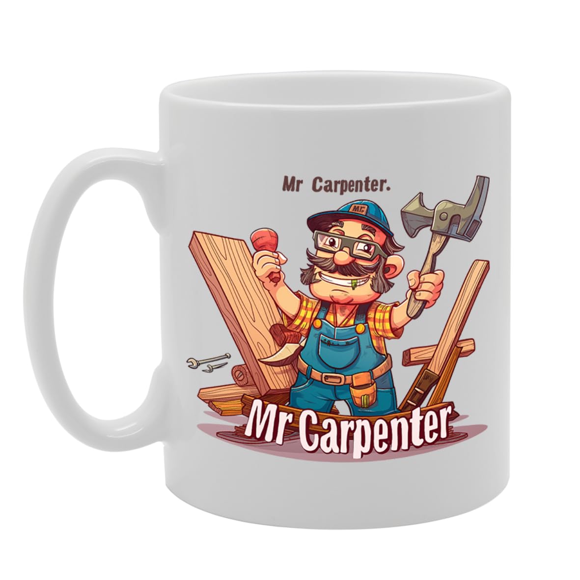 Mr Carpenter - For Carpenters, Woodworkers, Diy Enthusiasts, Durable C ...
